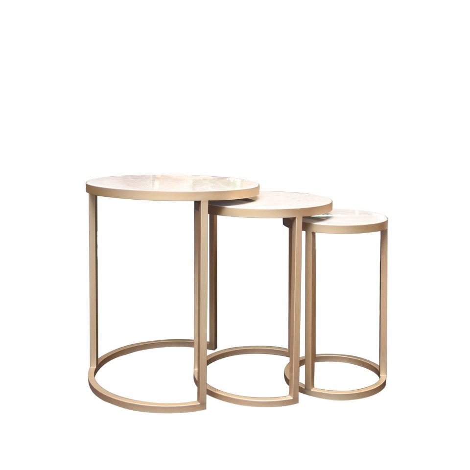 ROUND NEST SIDE TABLE – Home Decor