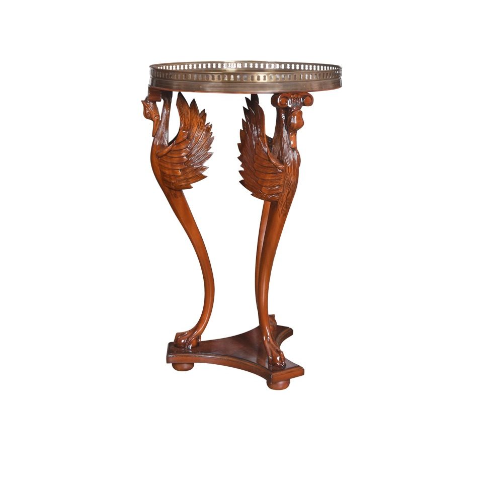 SWAN SIDE TABLE 33119 – Home Decor