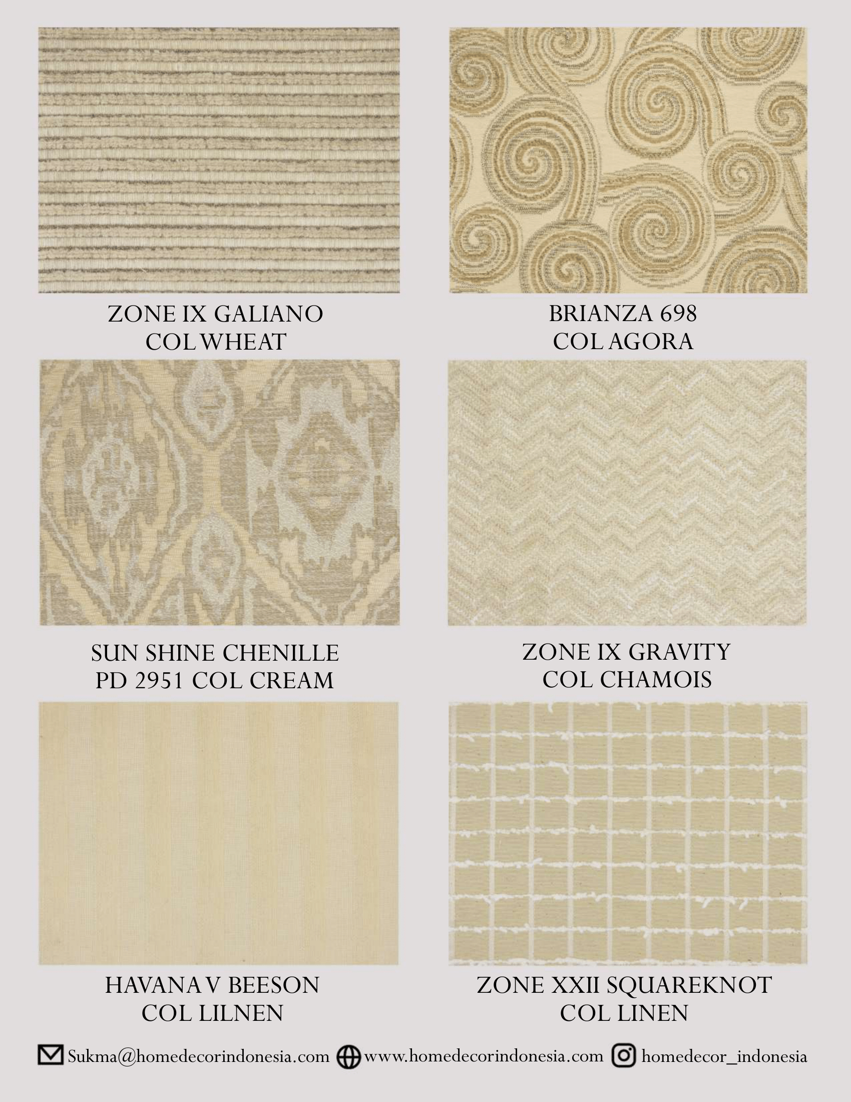Linen Mix Collection - Home Decor