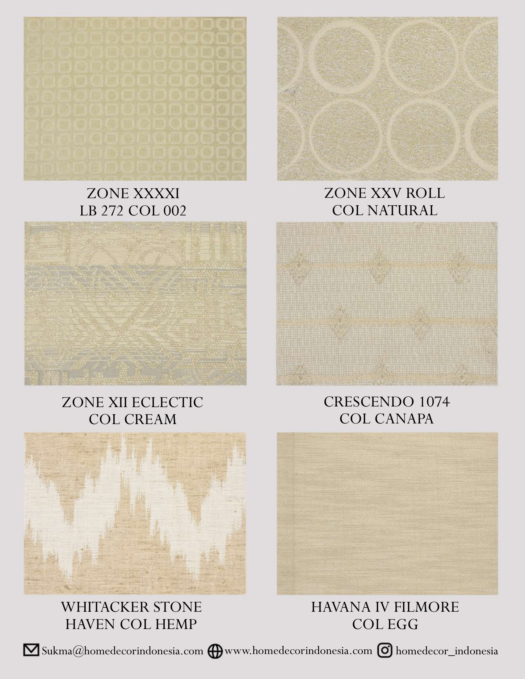 Linen Mix Collection - Home Decor