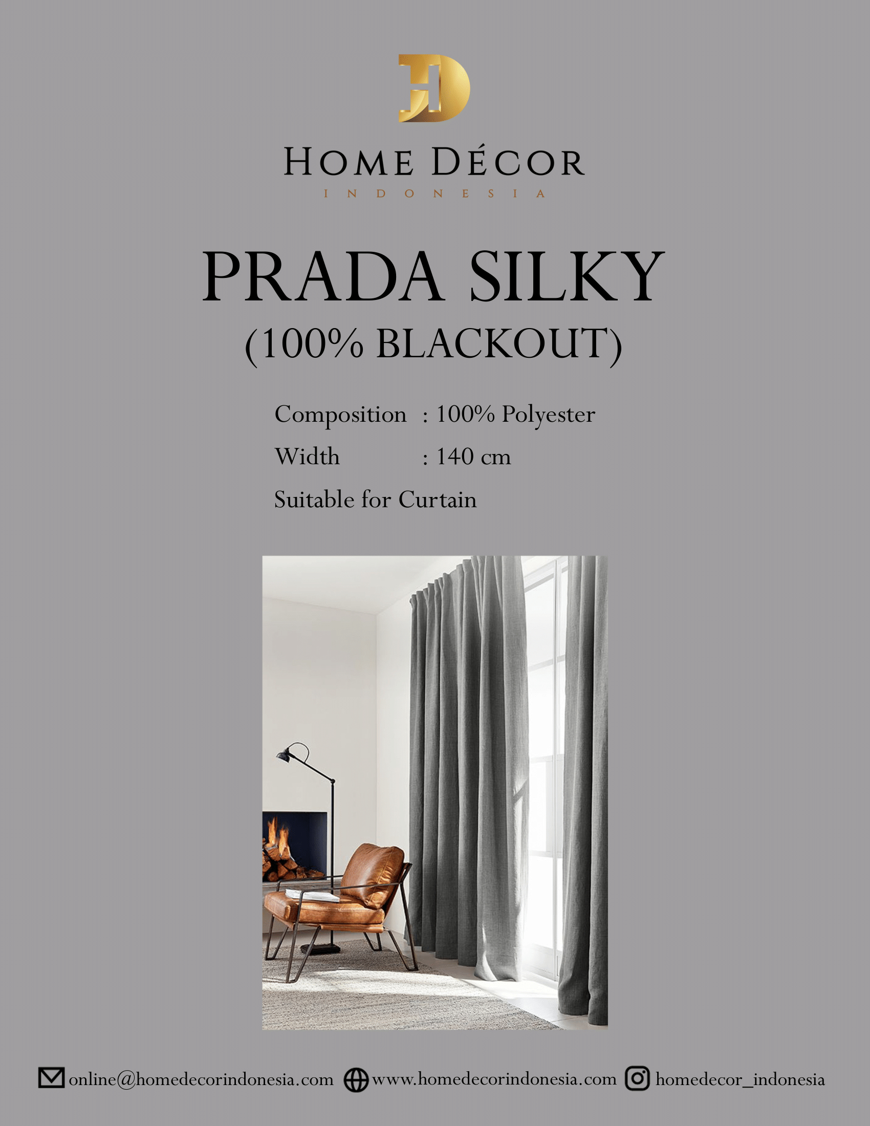 Night Curtain Blackout - Home Decor