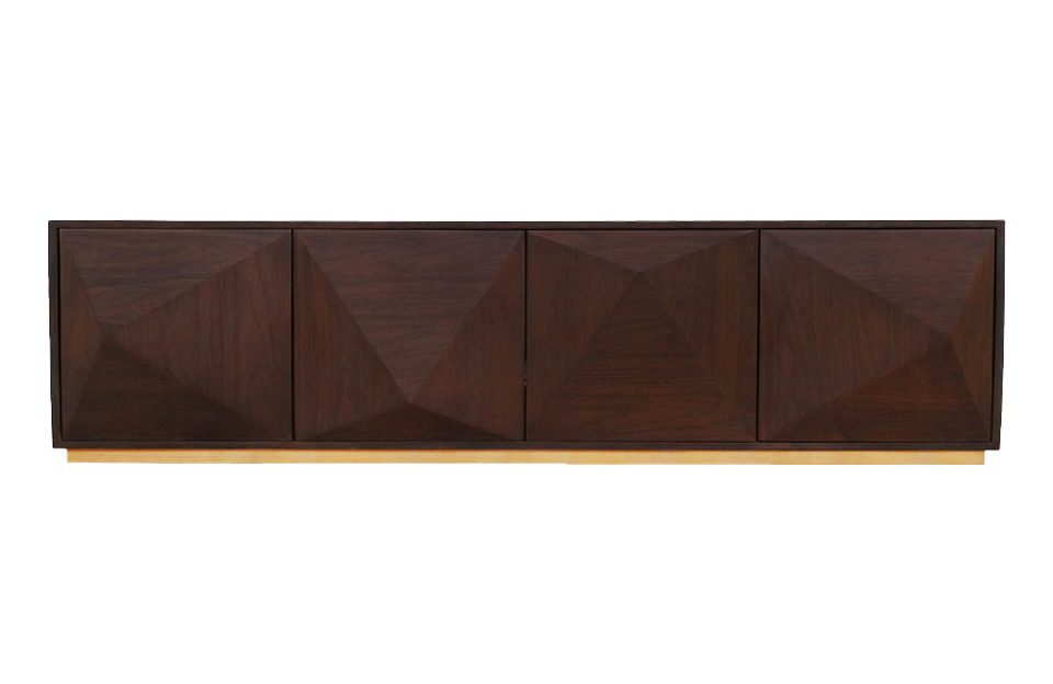 MU-083-001 Curve TV Unit - Home Decor