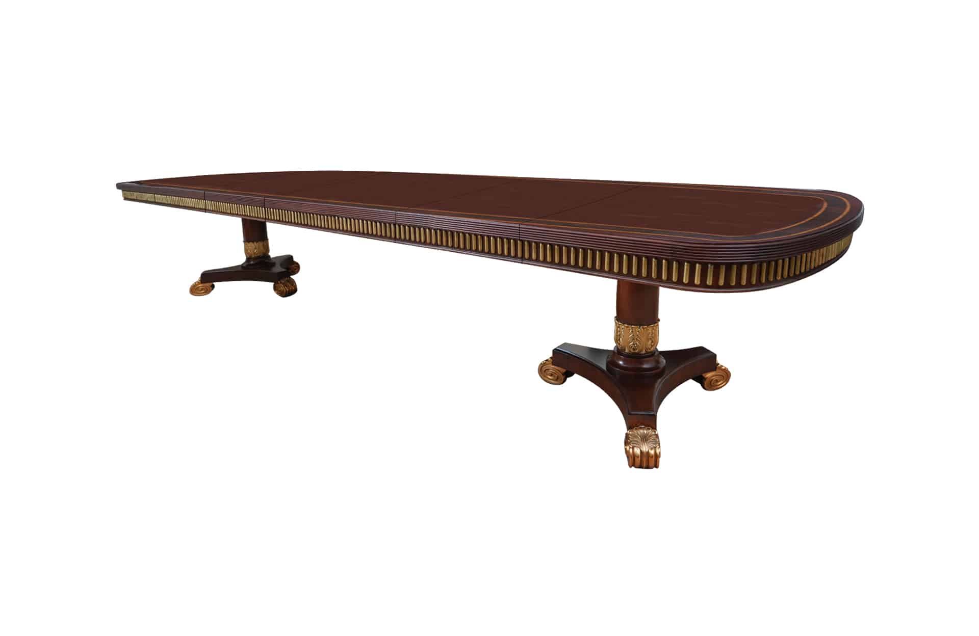 Mahogany Dining Table Top/ Base - Home Decor