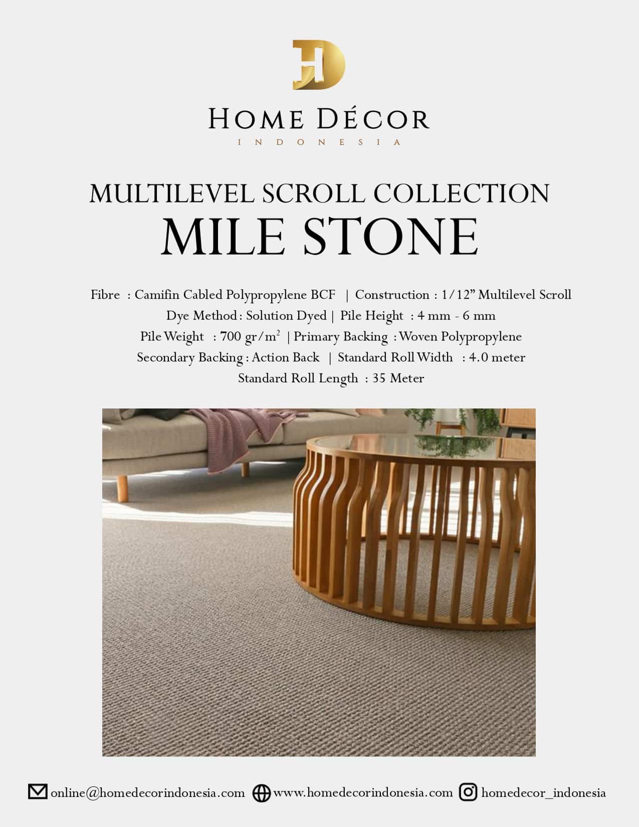 Mile Stone - Home Decor