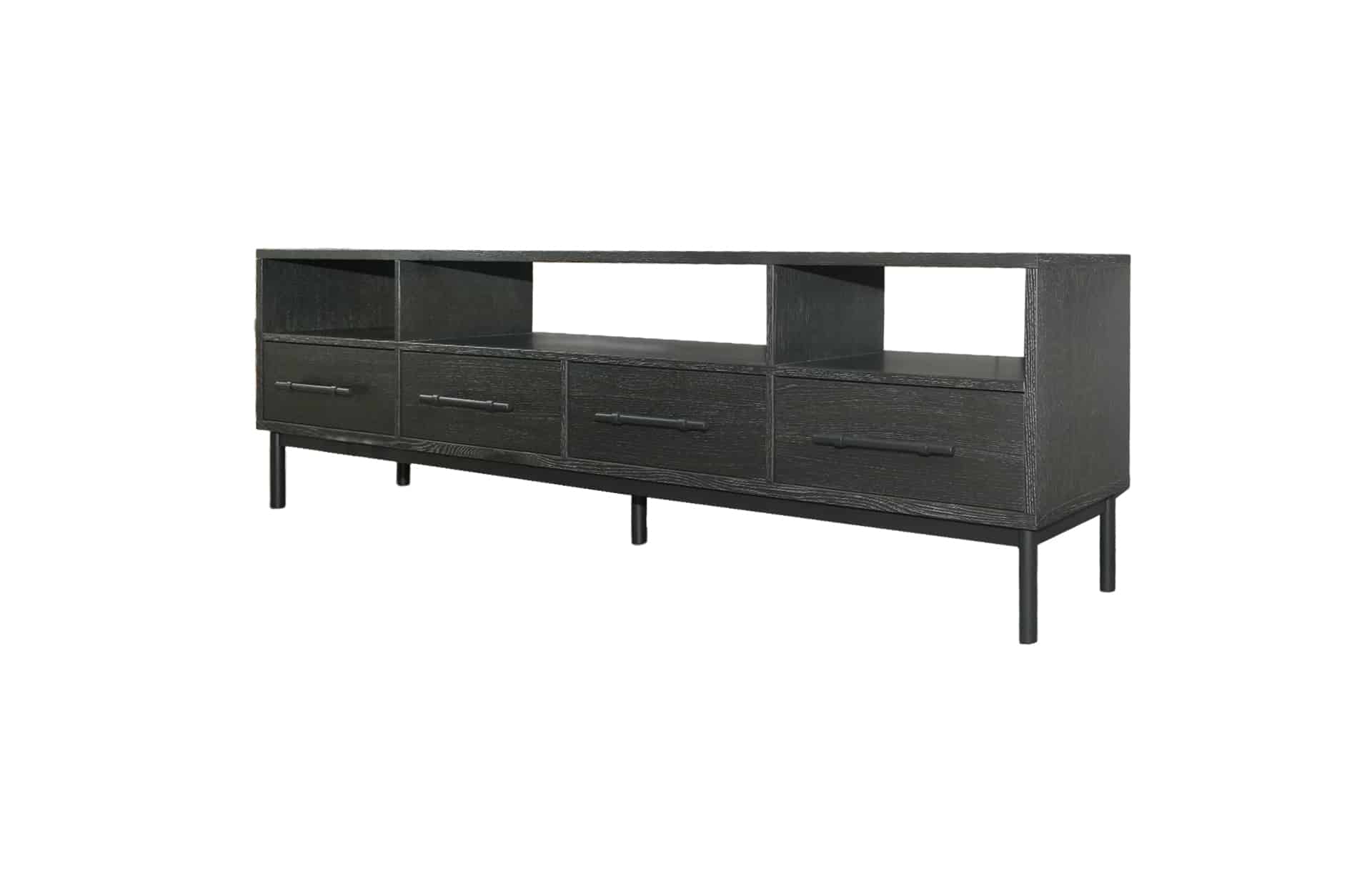 MU-083-001 Curve TV Unit - Home Decor