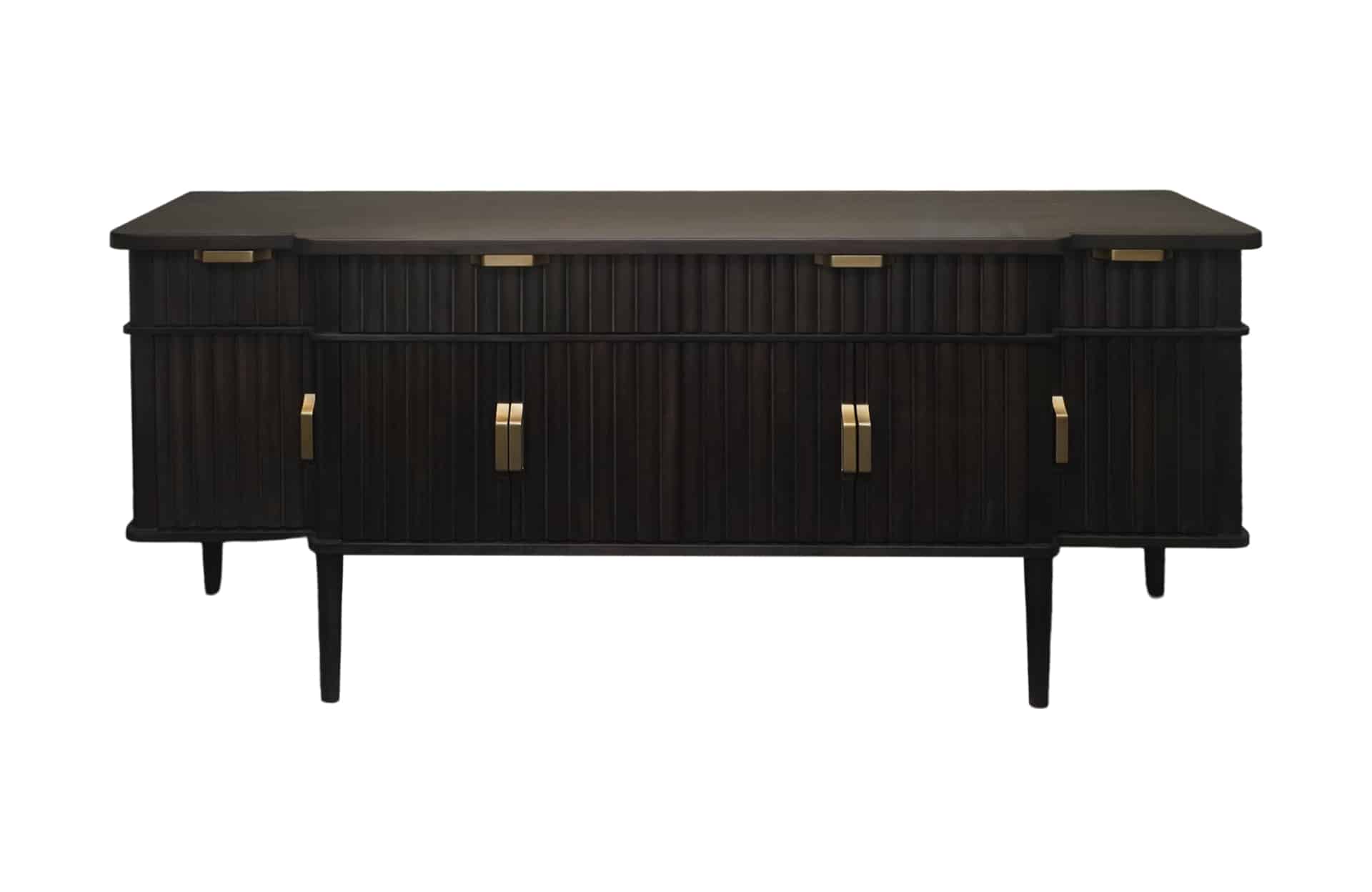 MU-083-001 Curve TV Unit - Home Decor