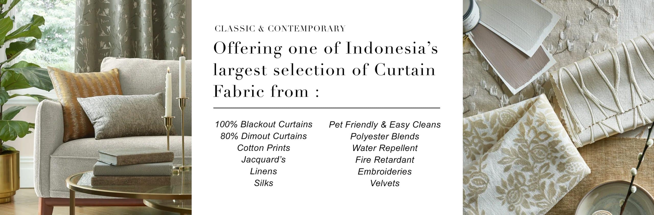 Curtains & Blinds - Home Decor