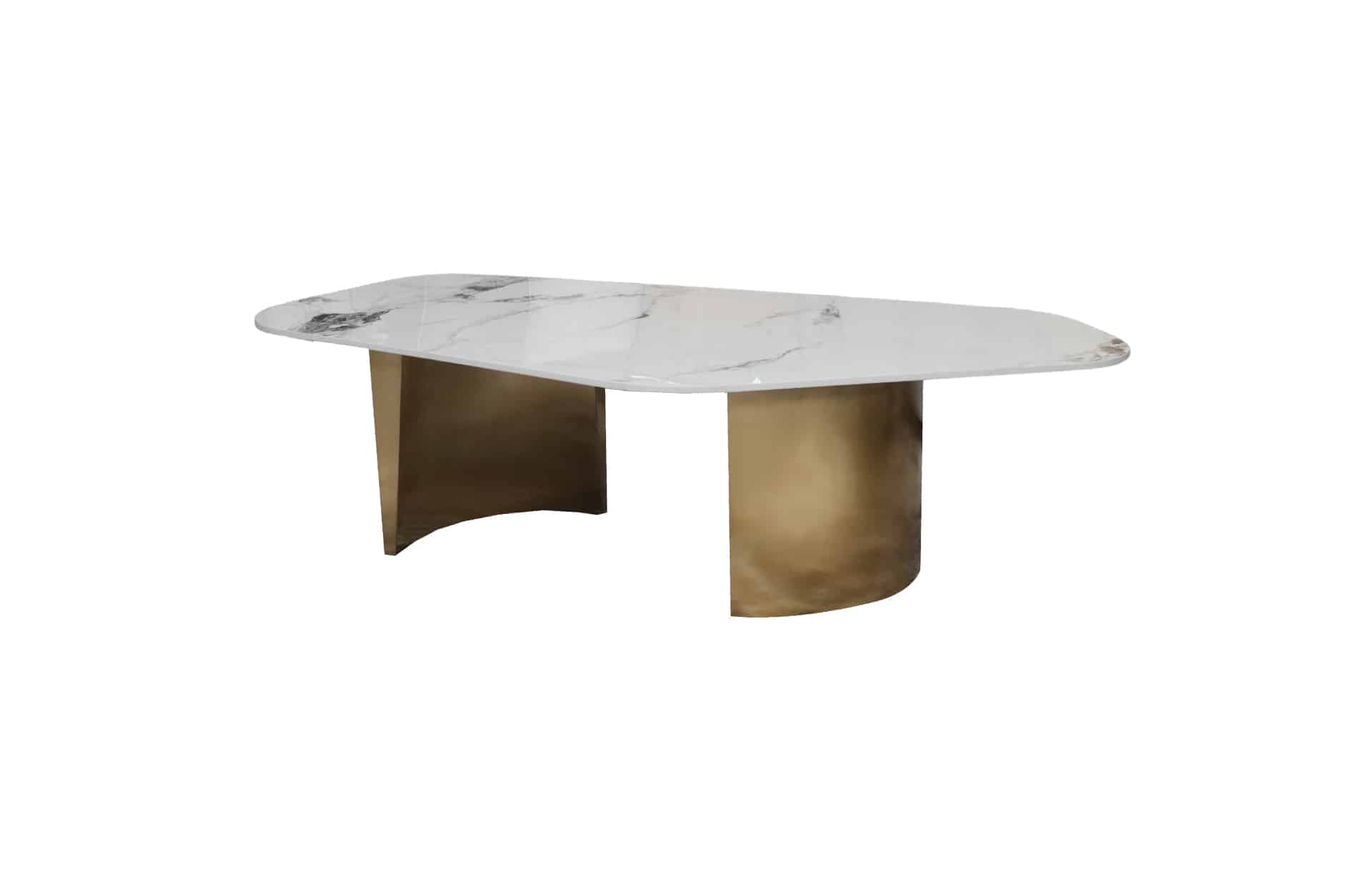 White Glass Table - Home Decor