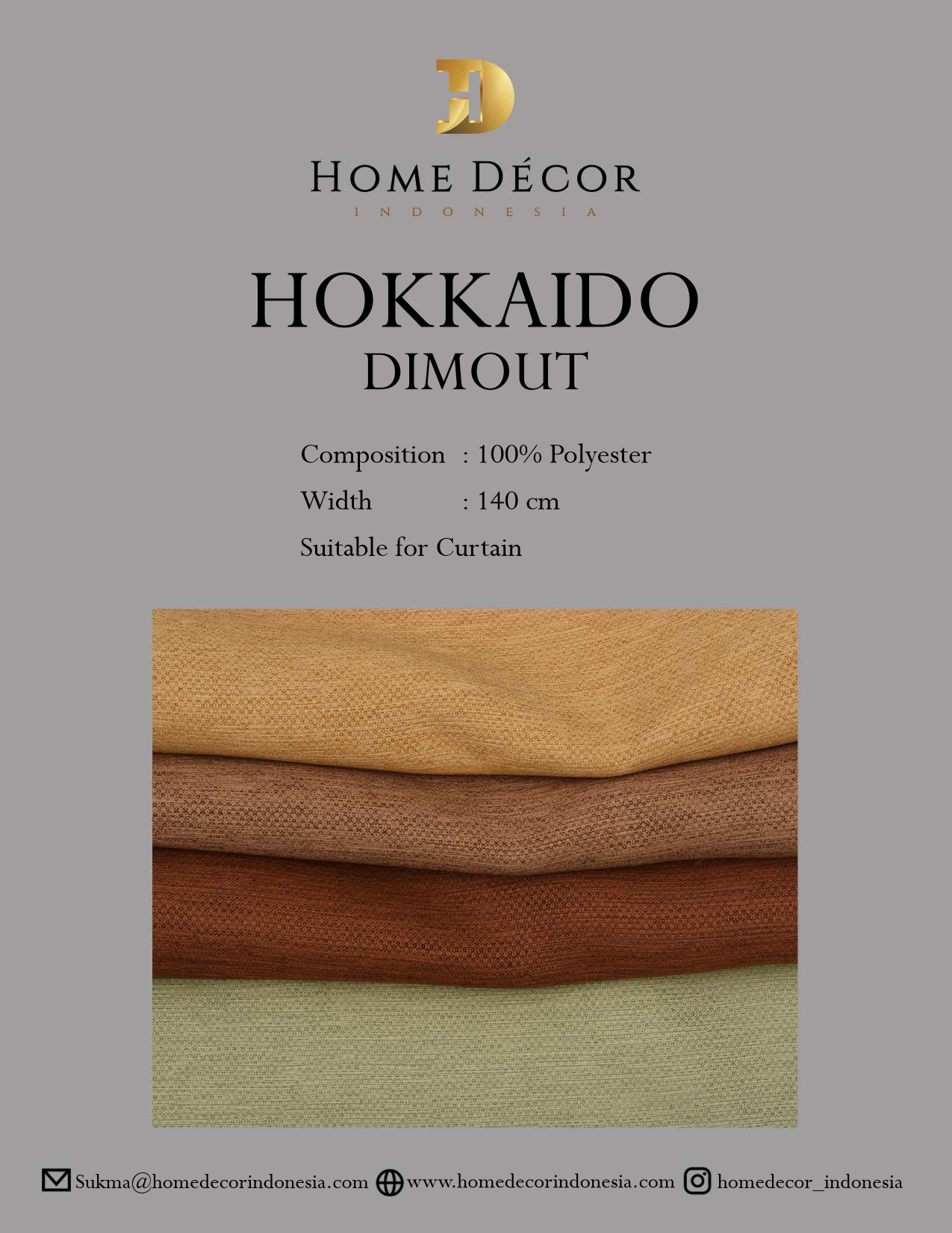 Hokkaido Dimout - Home Decor
