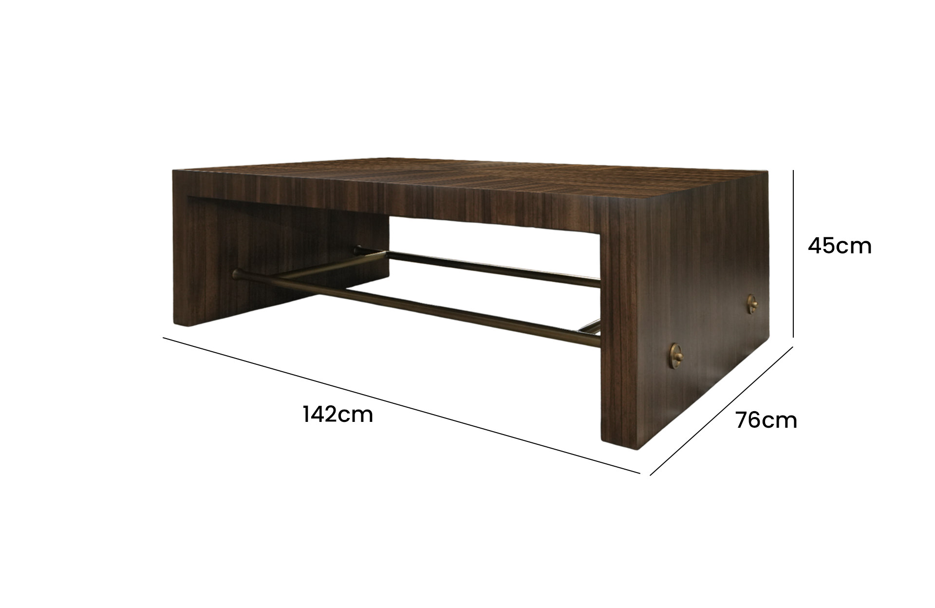 CT-014 Rectangular Coffee Table - Home Decor